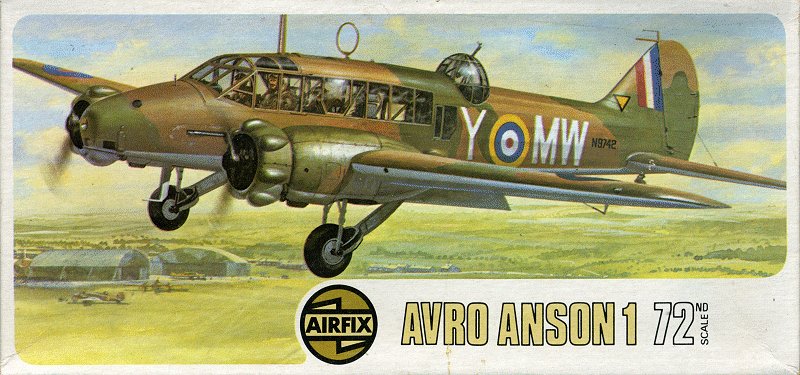 1962 Avro Anson I 1.72 - - The Airfix Tribute Forum