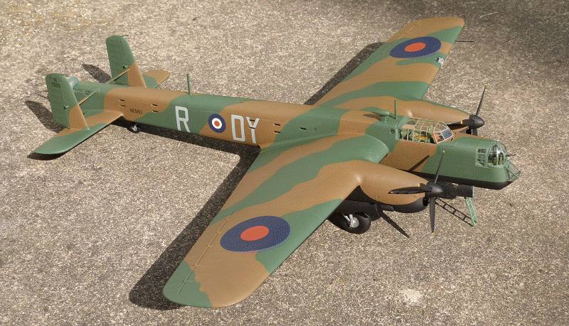 Airfix 1/72 Armstrong Whitworth Whitley Mk.V (A08016) - - The Airfix ...